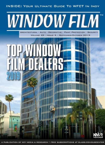 2019 Window Film Magazine Top Window Film Dealer - AP Tinting
